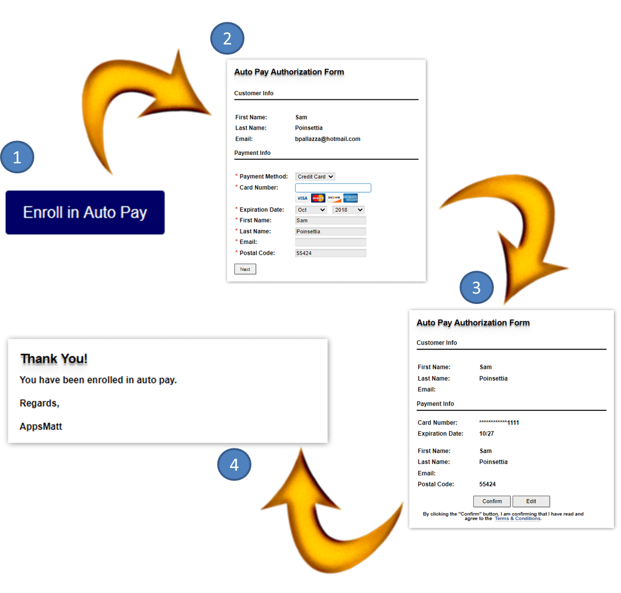 Auto Pay Authorization Form | ReliaBills