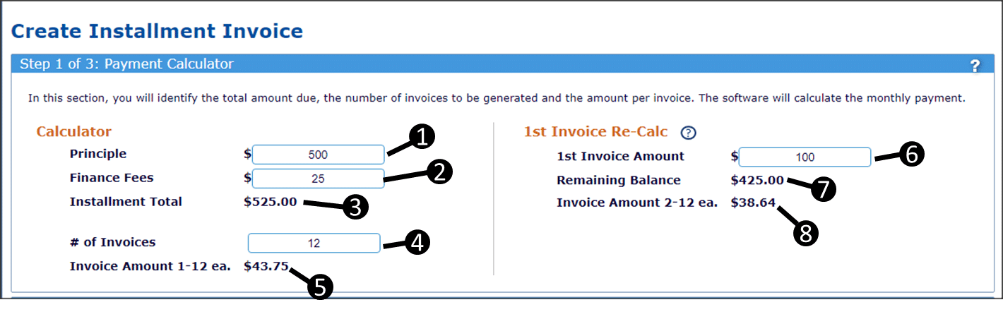 Installment Invoices | ReliaBills