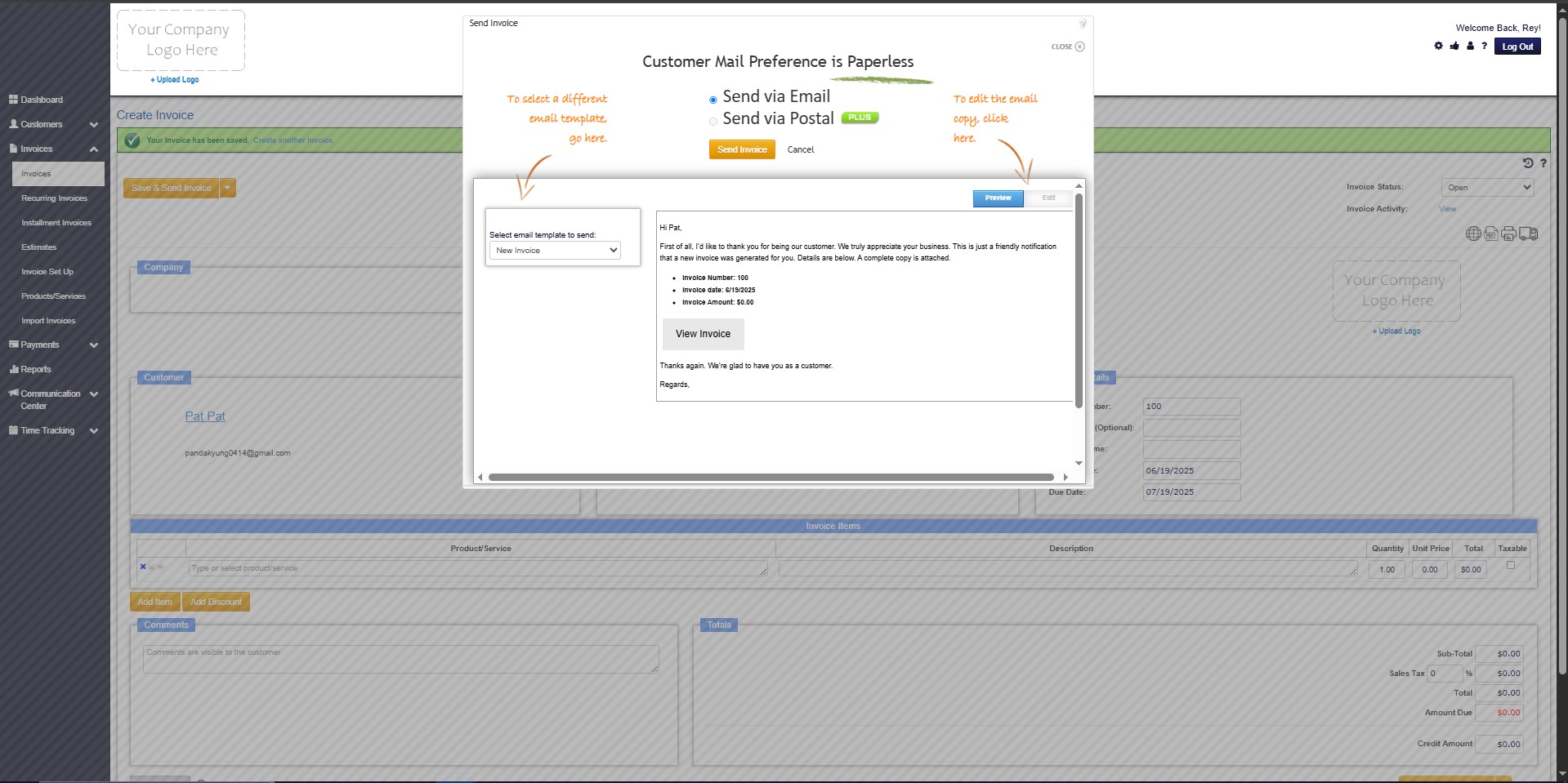 What and How To Make a Freight Invoice Template? | ReliaBills