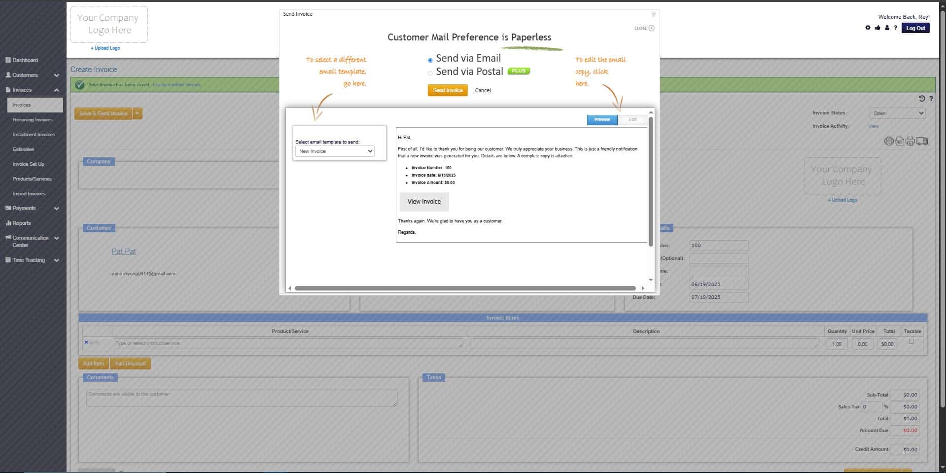 How To Create an Invoice for Insurance Claims | ReliaBills